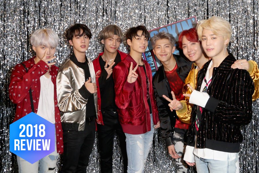 เหตุการณ์สำคัญของ บีทีเอส (BTS) ในปี 2018 - Popcornfor2.com